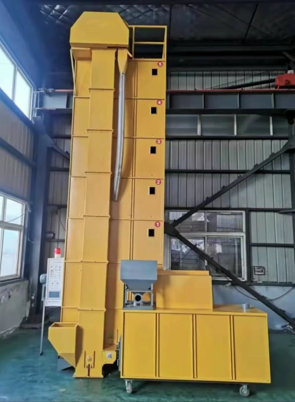 6 Ton/Batch Small Grain Dryer With No Auger Option And Lowest Cost