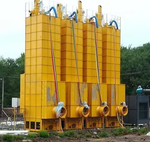 160 Tons Automatic / Manual Corn Batch Dryer With Low Crushing Rate