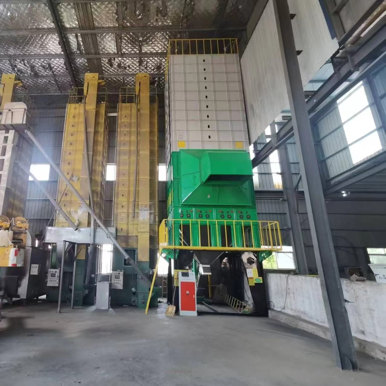 Biomass Energy Rice Husk, Low Cost, High Efficiency Grain Dryer For 30 ...