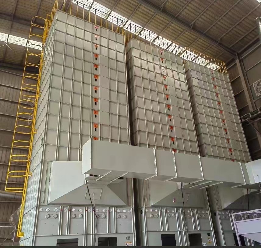 Low Temperature Automatic Rice Drying Machine 90 Tons Per Batch