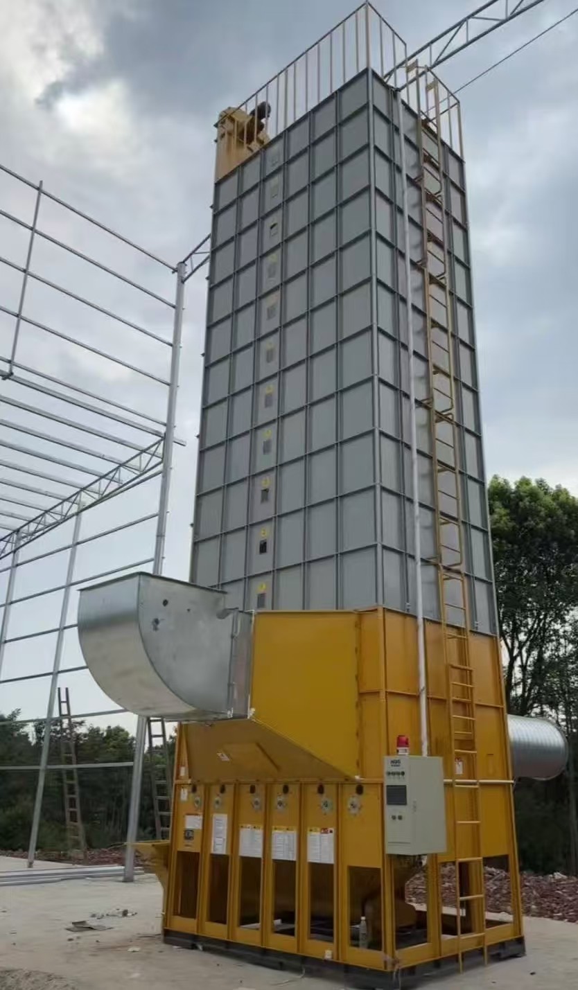 Low Broken Rate 35 Ton/Batch Capacity Stainless Steel Rice Grain Dryer ...