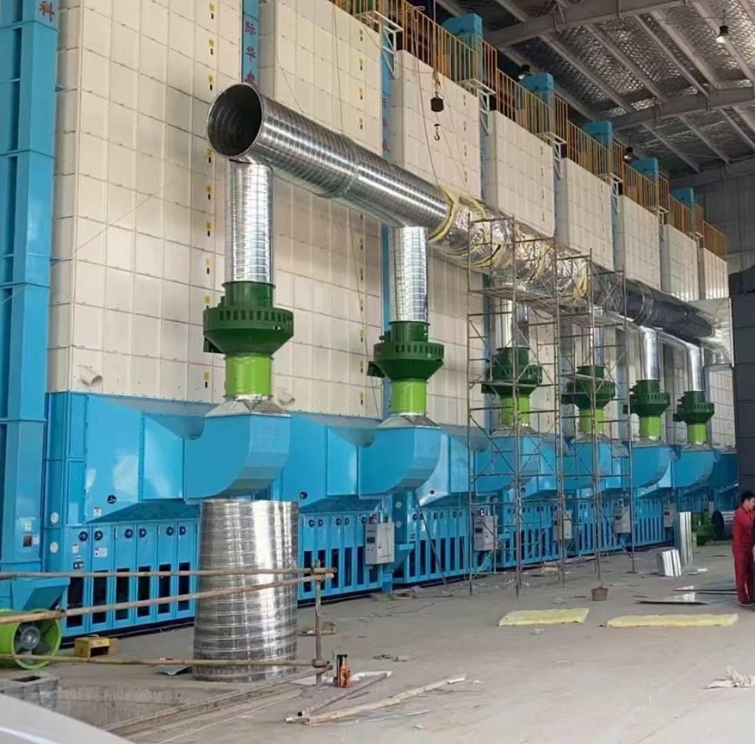 High Efficiency 280 Tons Per Batch Grain Dryer For Rice, Corn, Soybean ...