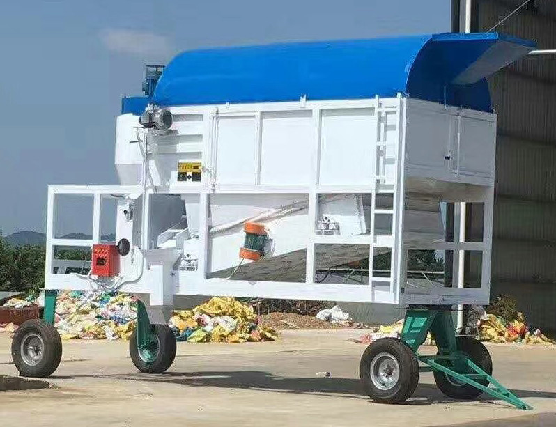 Grain Storage Rice Mill Machine Portable Combined Cleaner Easy Installation